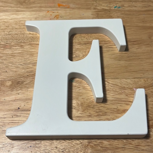Wall Decor | 3 Items For 1 Letter E Wall Hanging Decor White | Poshmark